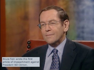 Bruce Fein, Moyers, Impeach